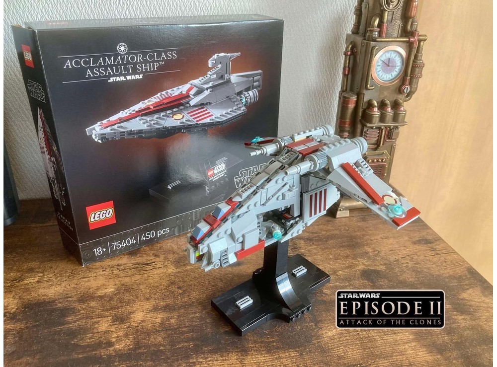 LEGO MOC-217139 75404 Acclamator Rebuild 4 Pack by CreationCaravan ...