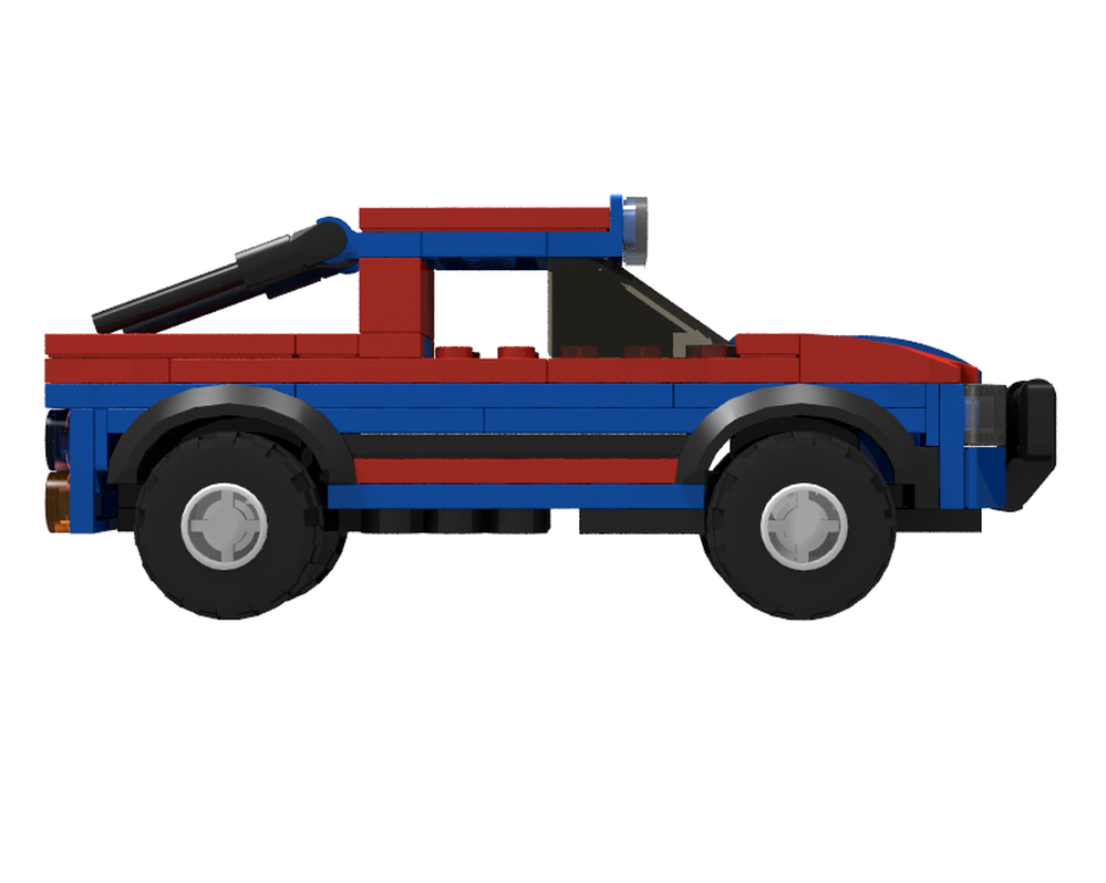 LEGO MOC Mini Pickup Truck by pzlego | Rebrickable - Build with LEGO
