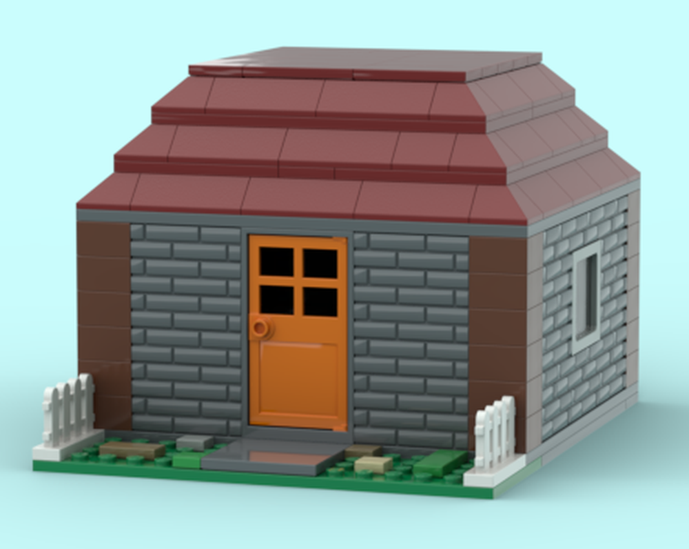 LEGO MOC Small House by WillJoshJangles | Rebrickable - Build with LEGO