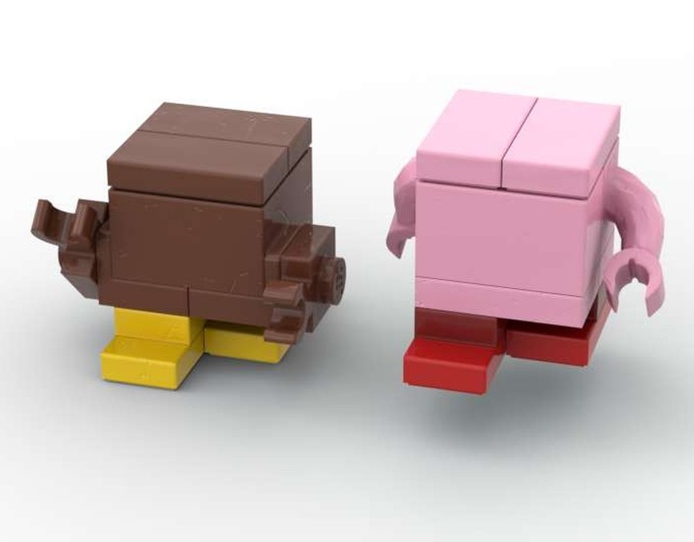 LEGO MOC kirby and waddow dee by SwordBricks | Rebrickable - Build with ...