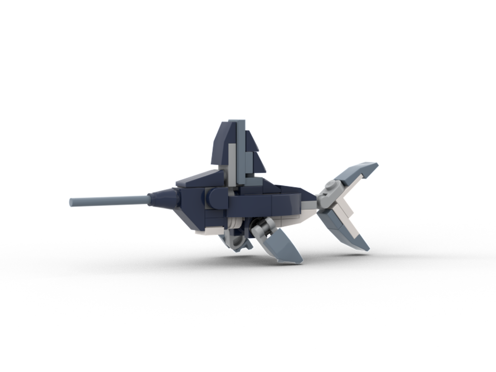 LEGO MOC Swordfish by JollyRogers8441 | Rebrickable - Build with LEGO