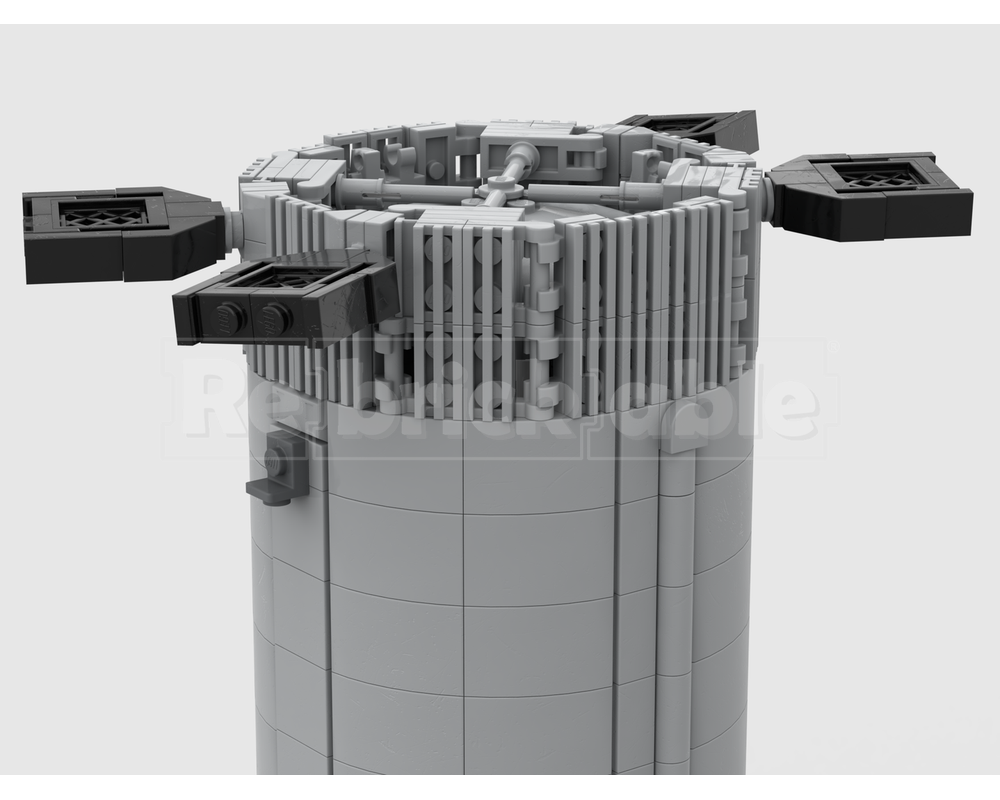 LEGO MOC 1:110 SpaceX Starship & Superheavy by LegoRockets ...