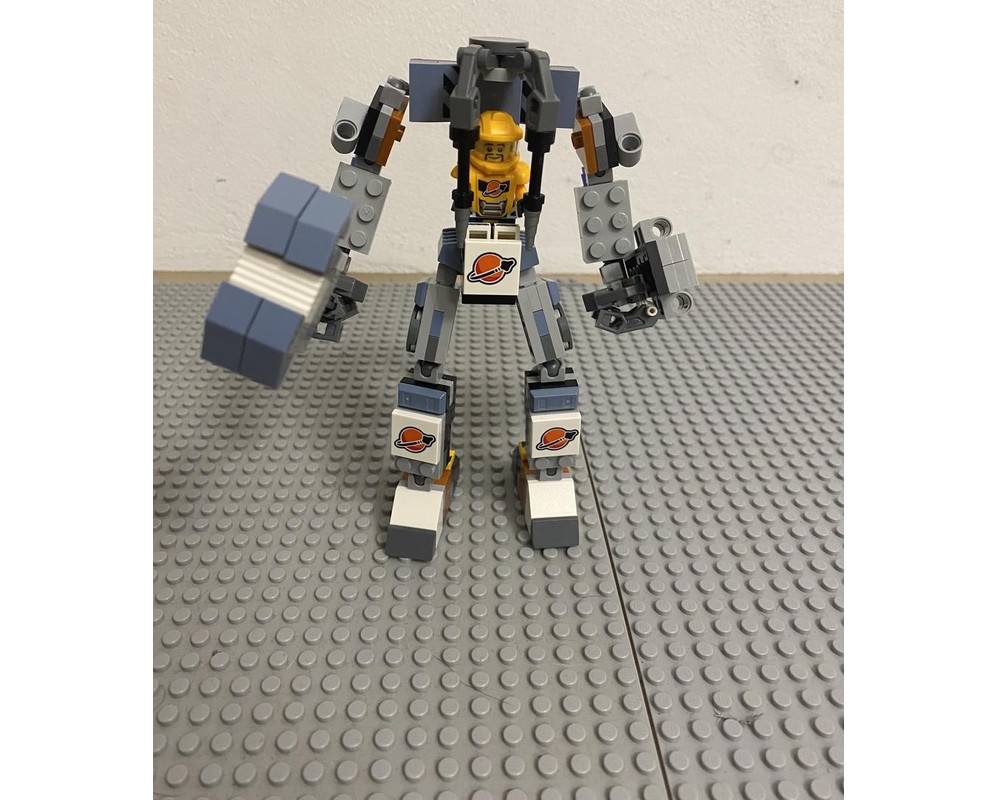 LEGO MOC 60428 x2 Space Combat Mech by SuperHeroBrick | Rebrickable ...