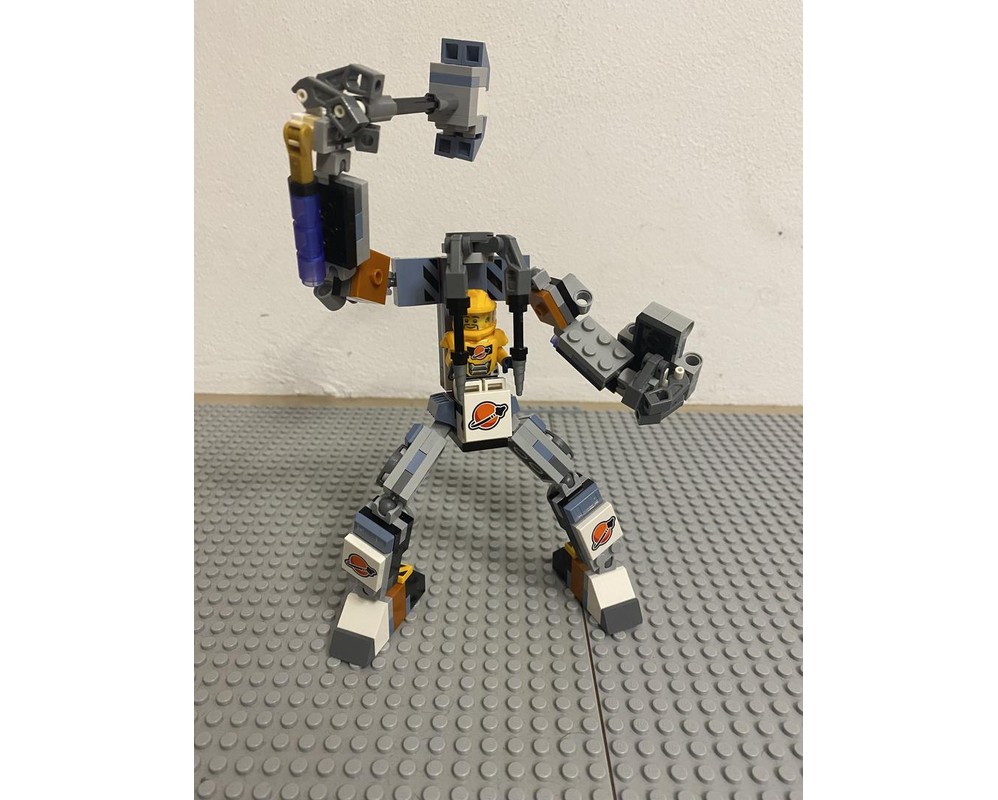 LEGO MOC 60428 x2 Space Combat Mech by SuperHeroBrick | Rebrickable ...