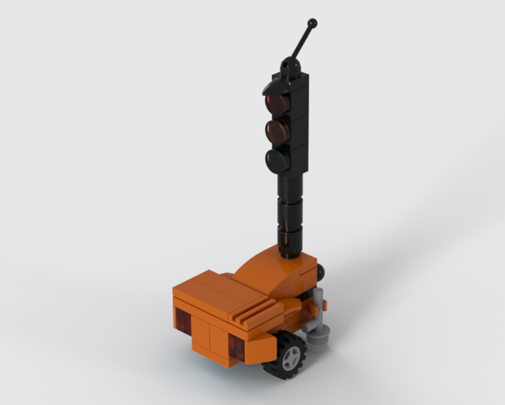 LEGO MOC mobile trafficlight by Toothpick-NL | Rebrickable - Build with ...