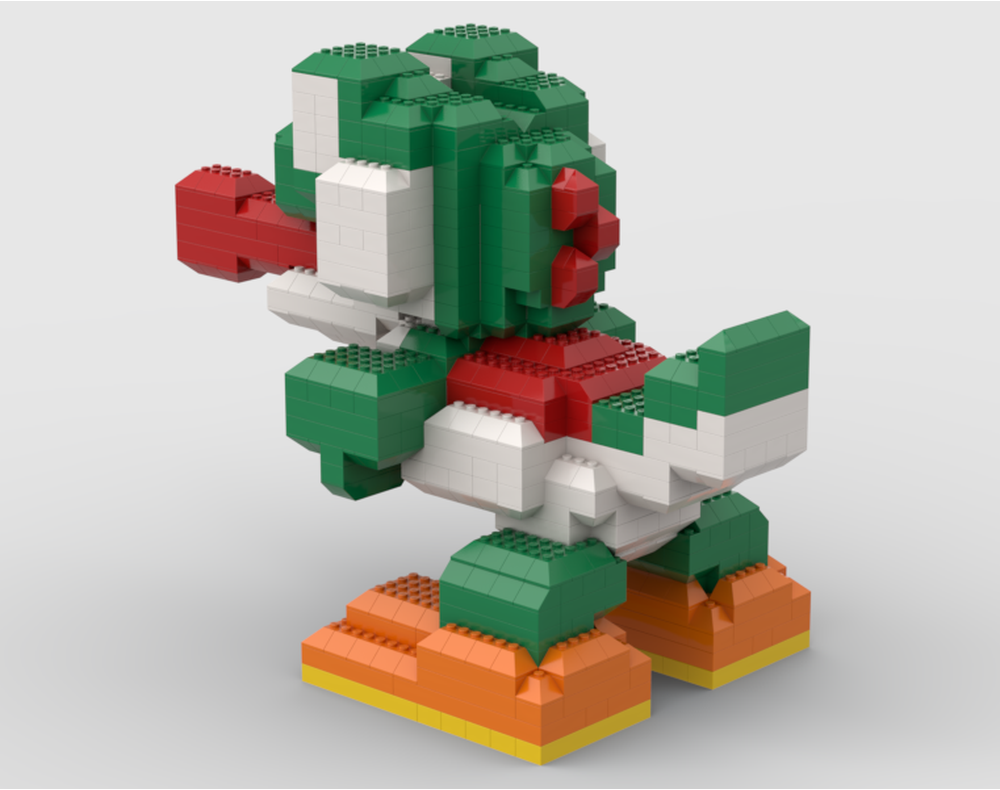 Lego Moc Yoshi By Coolsmile Rebrickable Build With Lego