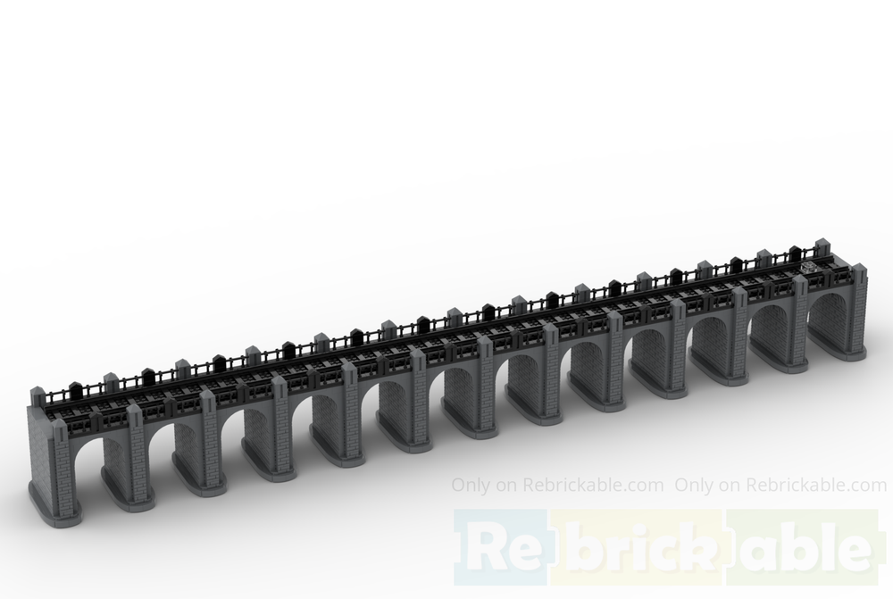 LEGO MOC-217209 Display bridge for The Orient Express Train (21344) by ...