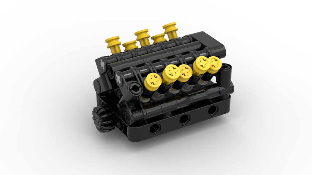 LEGO MOC Tiny V10 Engine by TroubledBeef0 | Rebrickable - Build with LEGO