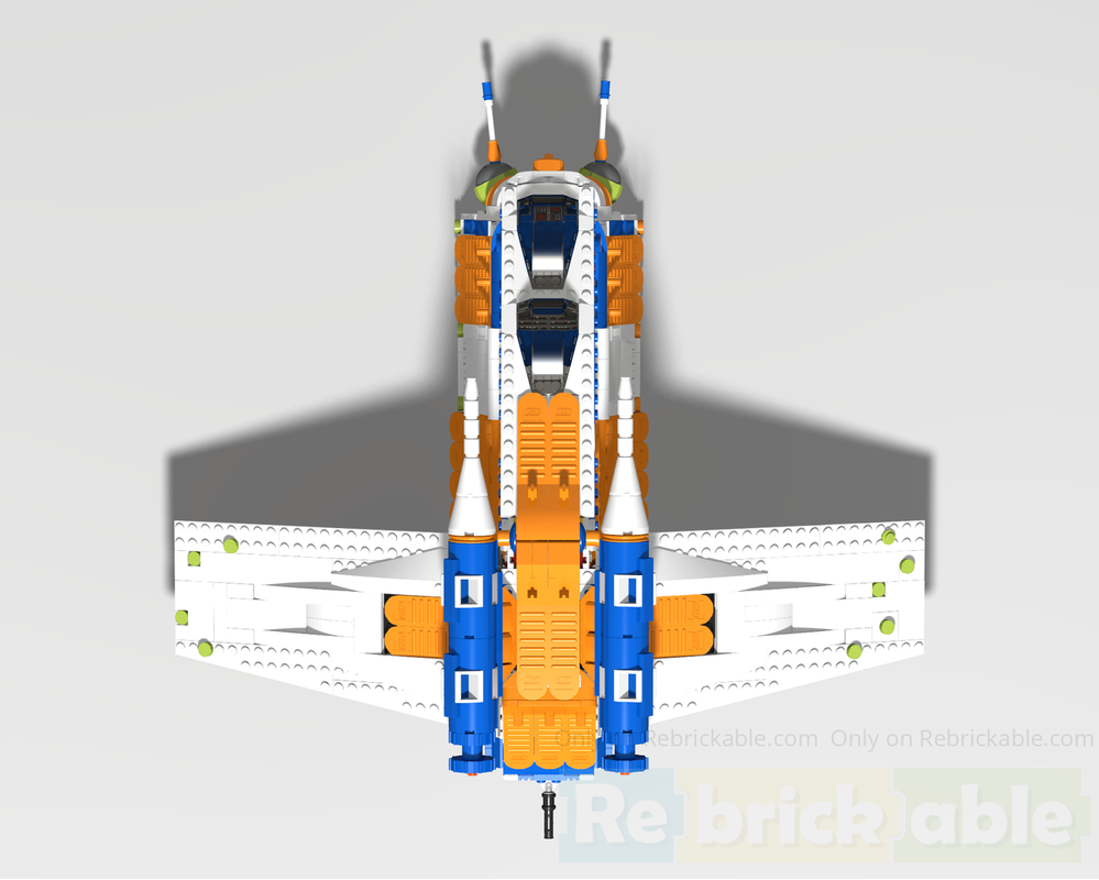 LEGO MOC-217211 Brick Separator Gunship by brickedsls | Rebrickable ...