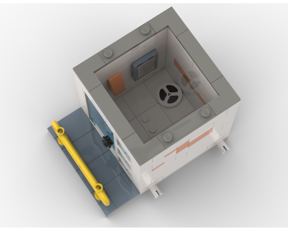 LEGO MOC Clayface's holding cell by Pennysworth10 | Rebrickable - Build ...