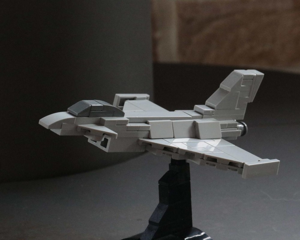 LEGO MOC Eurofighter Typhoon (1/110 scale) by Vincent W | Rebrickable ...