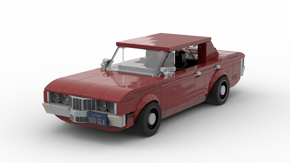 LEGO MOC 1972 Ford Galaxie 500 by BRSBricks | Rebrickable - Build with LEGO