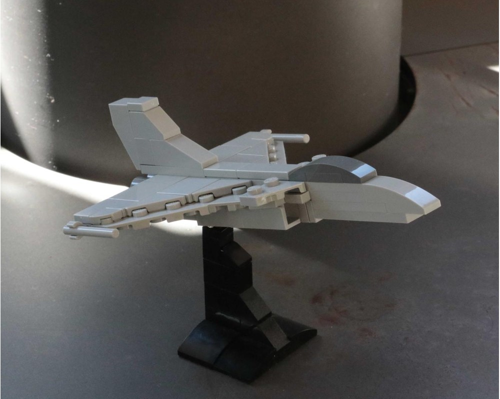 LEGO MOC Dassault Rafale (1/110 scale) by Vincent W | Rebrickable ...