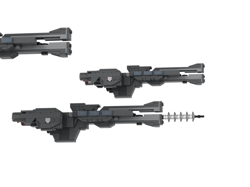 LEGO MOC UNSC Stalwart Class Frigate by Vega295 | Rebrickable - Build ...