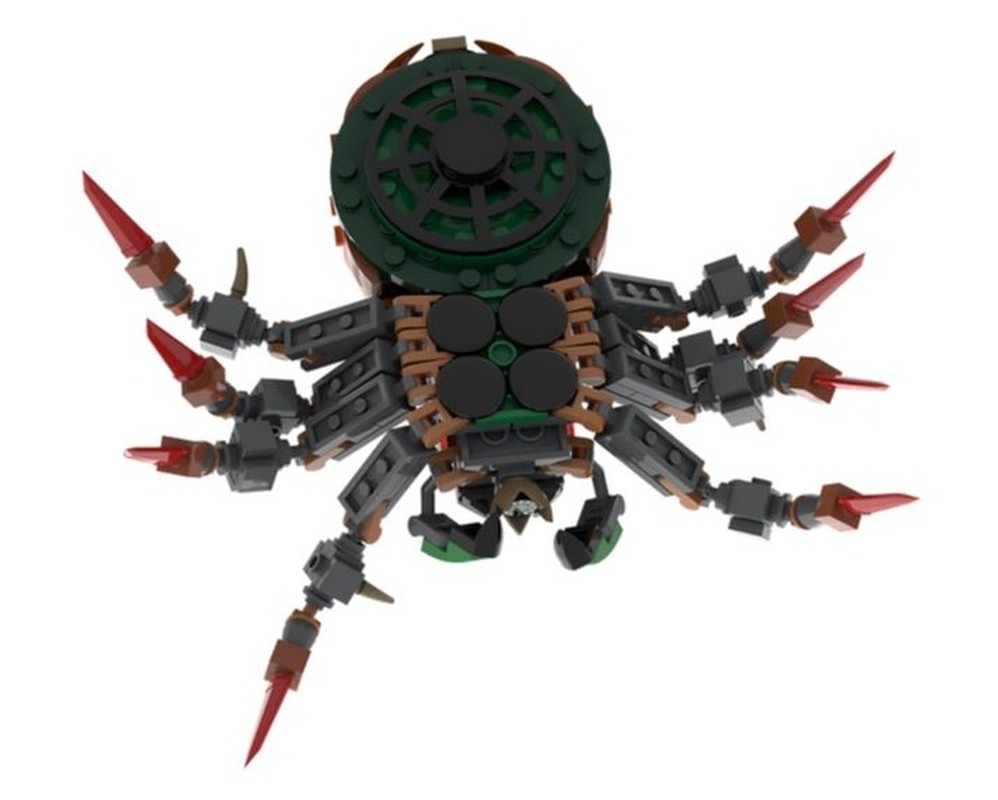 LEGO MOC Araxxor - Spider Boss - Minifig Scale - Runescape by ...