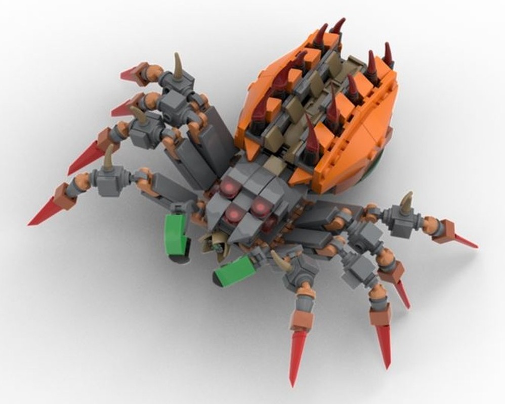 LEGO MOC Araxxor - Spider Boss - Minifig Scale - Runescape by ...