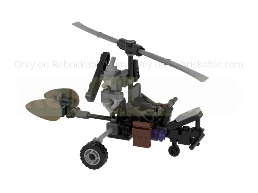 LEGO MOC Road Warrior Mad Max Gyrocopter by ryan_c_byrd | Rebrickable ...