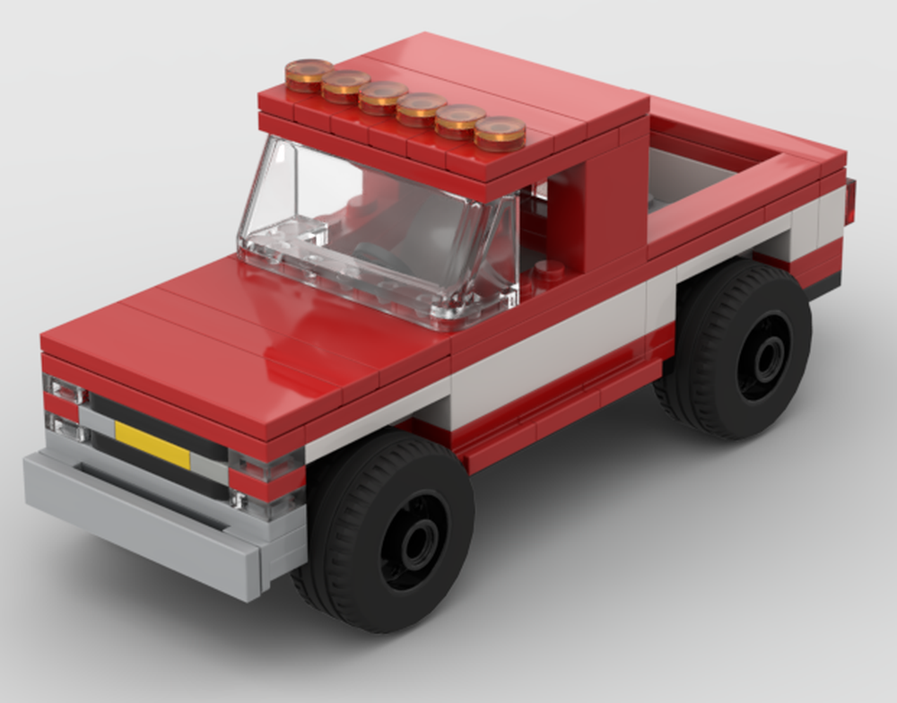 LEGO MOC Chevy squarebody by SMEDISON | Rebrickable - Build with LEGO