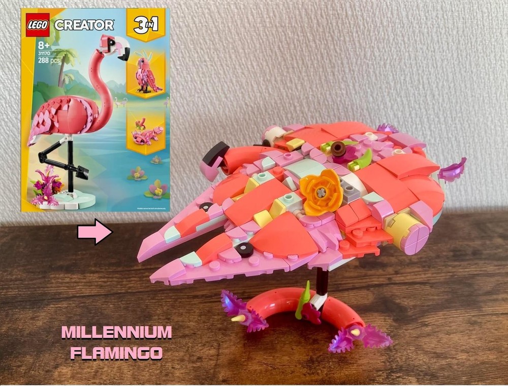 LEGO MOC Millennium Flamingo! 31170 Alt Build by CreationCaravan (Brad ...