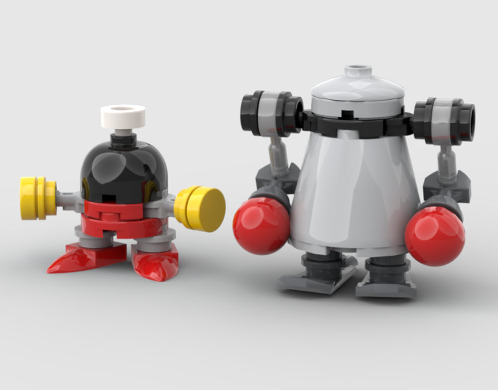 LEGO MOC Heavy and Bomb - Knuckles' Chaotix by 2MyTailfin | Rebrickable ...