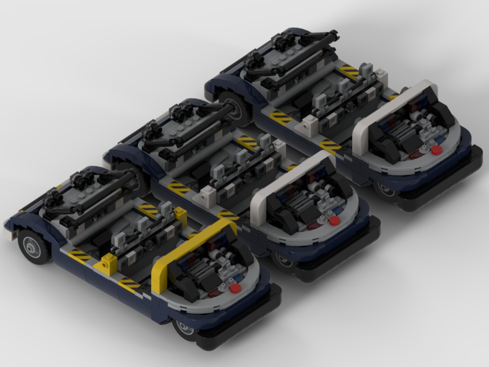 LEGO MOC Old Test Track Cars by EmpireMade4Dreams | Rebrickable - Build ...