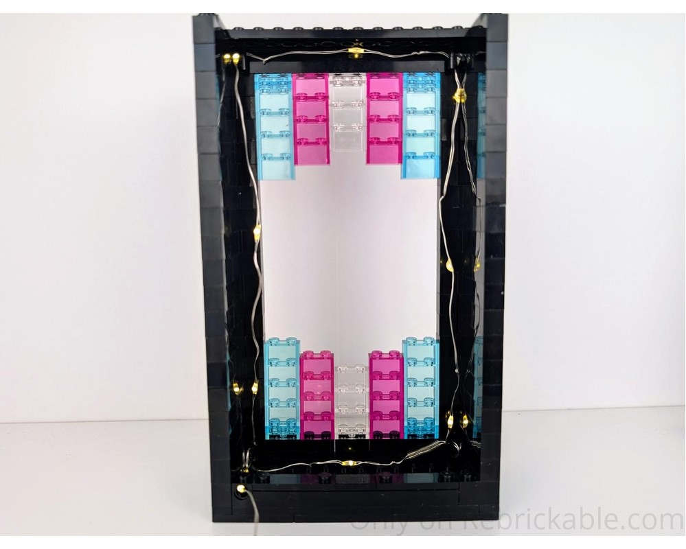 LEGO MOC Trans Flag by brickcityplanner | Rebrickable - Build with LEGO