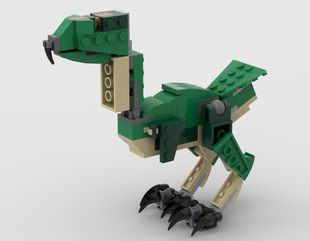 LEGO MOC 31058 Gastornis giganteus 1:14 by SuperHeroBrick | Rebrickable ...