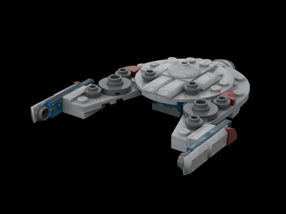 LEGO MOC USS Echo Sentinel by diddesen | Rebrickable - Build with LEGO