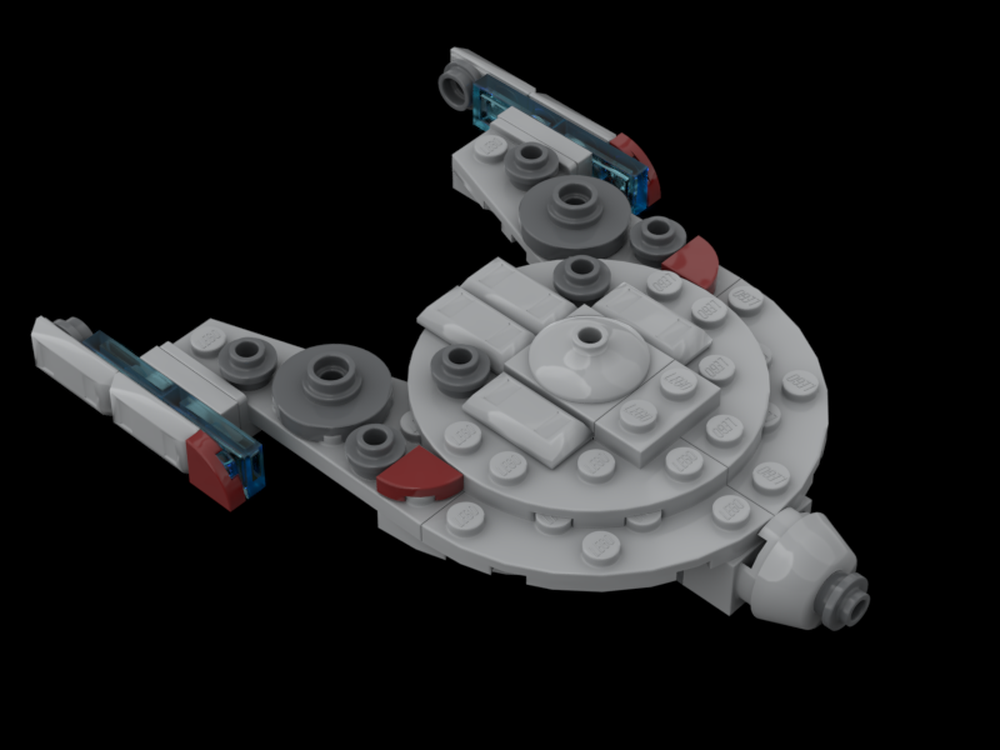 LEGO MOC USS Echo Sentinel by diddesen | Rebrickable - Build with LEGO