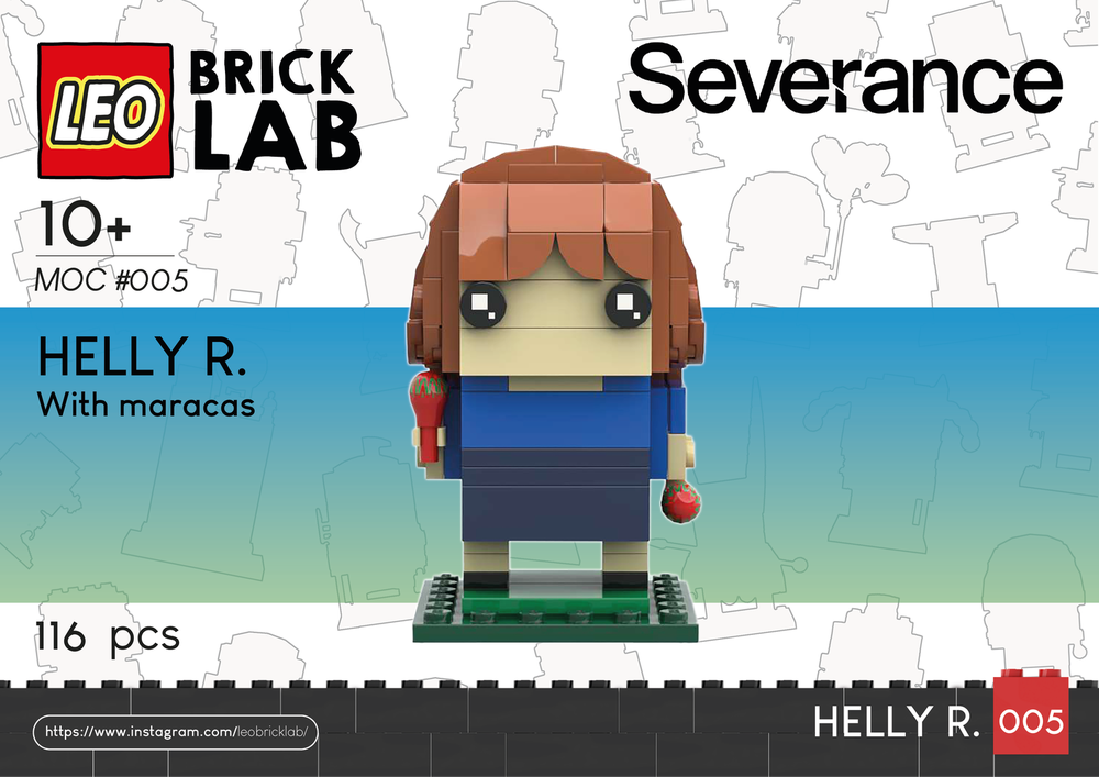 LEGO MOC Helly R. (Severance) _ BrickHeadz Style by leobricklab ...