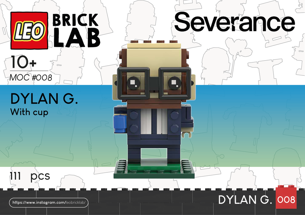 LEGO MOC Dylan G. (Severance) _ BrickHeadz Style by leobricklab ...
