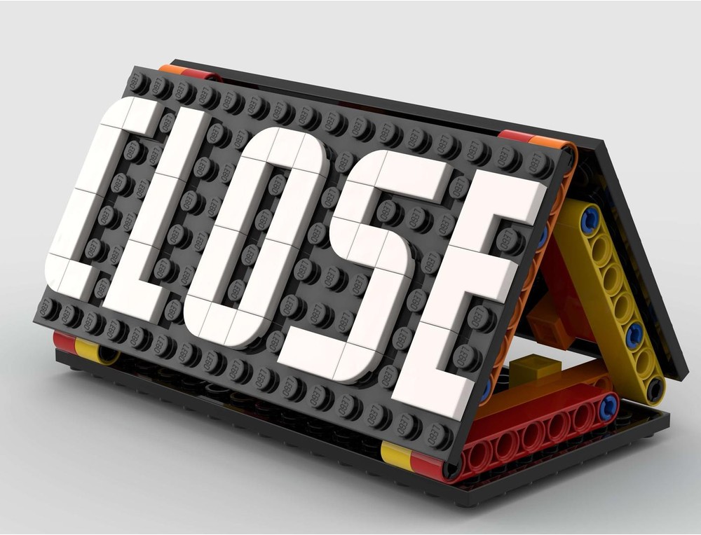 LEGO MOC Flip Message Black Board by uminuo | Rebrickable - Build with LEGO