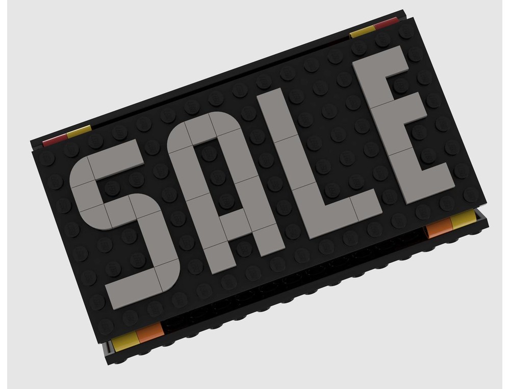 LEGO MOC Flip Message Black Board by uminuo | Rebrickable - Build with LEGO