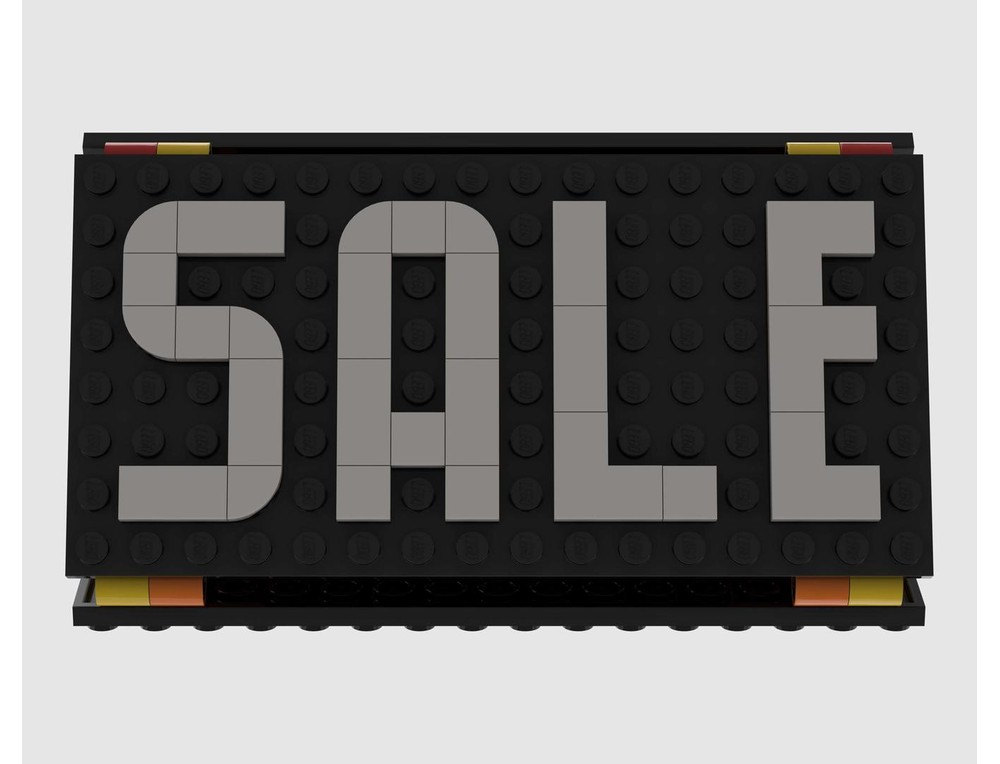 LEGO MOC Flip Message Black Board by uminuo | Rebrickable - Build with LEGO