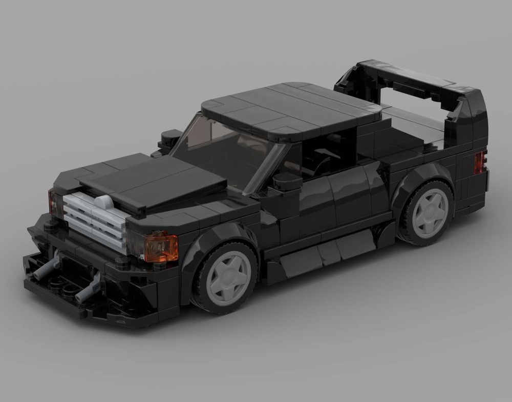 LEGO MOC Mercedes Benz E190 Evo II 1990 190e by IAY Mocs | Rebrickable ...
