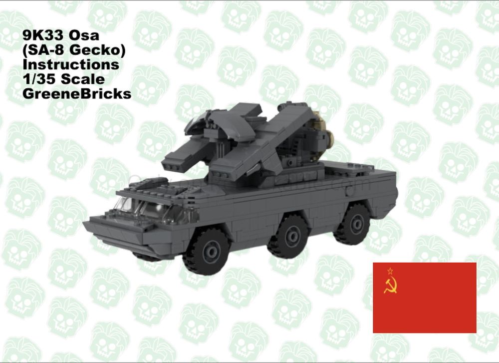 LEGO MOC 9K33 Osa by GreeneBricks | Rebrickable - Build with LEGO