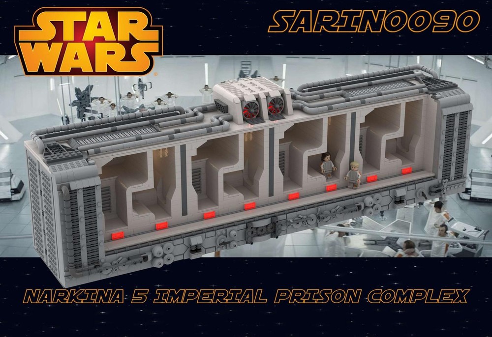 LEGO MOC SW - Narkina 5 Imperial Prison Complex by Sarinoo90 | Rebrickable - Build with LEGO