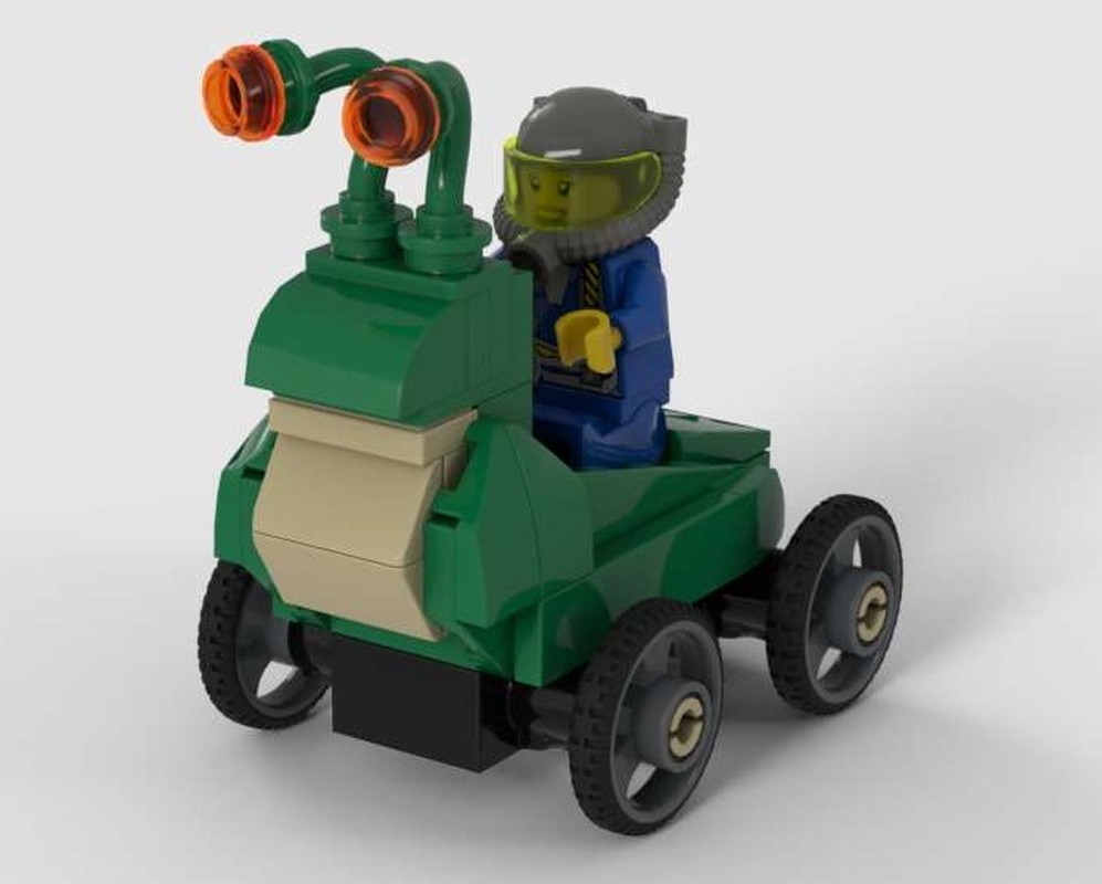 LEGO MOC Rock Raiders Slimy Slug Soap Box Car by mikey2110 ...