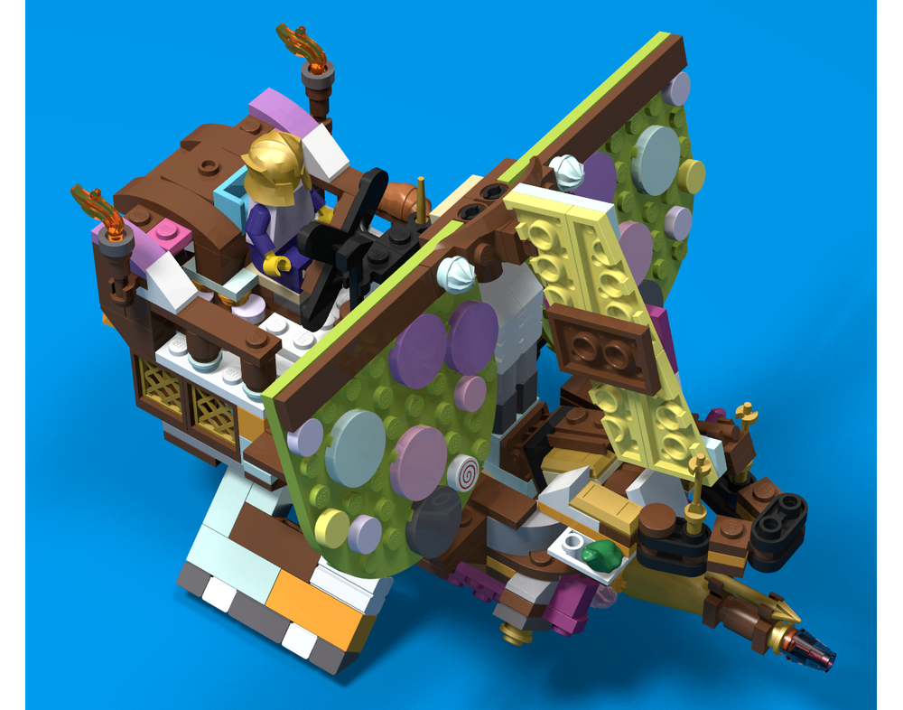 LEGO MOC Dreamling Sail Ship by Motorsagmannen | Rebrickable - Build ...