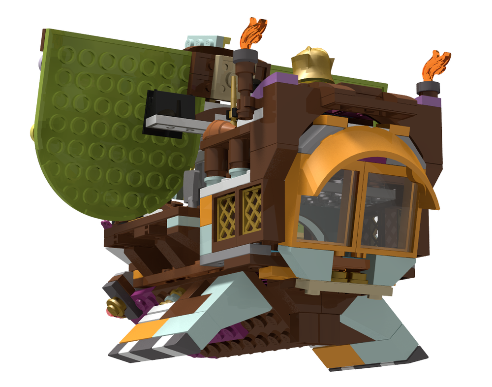 LEGO MOC Dreamling Sail Ship by Motorsagmannen | Rebrickable - Build ...