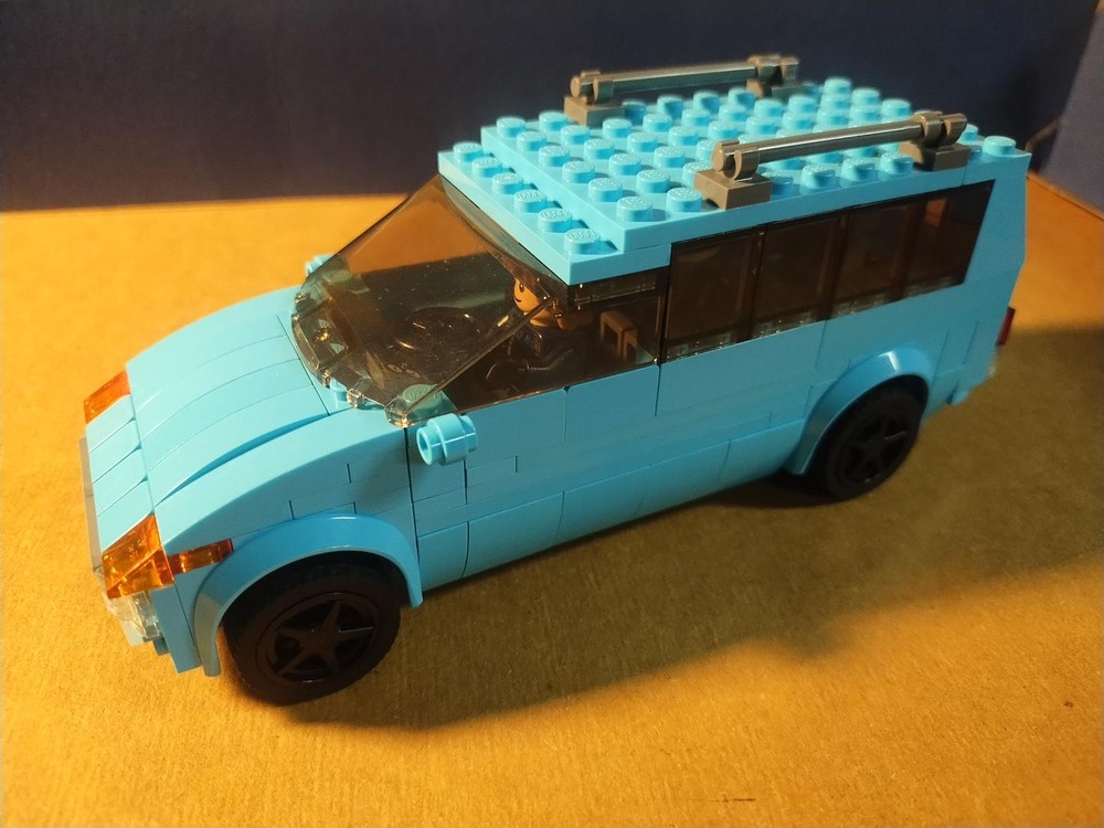 LEGO MOC Minivan / Family Car by sarregouset | Rebrickable - Build with ...