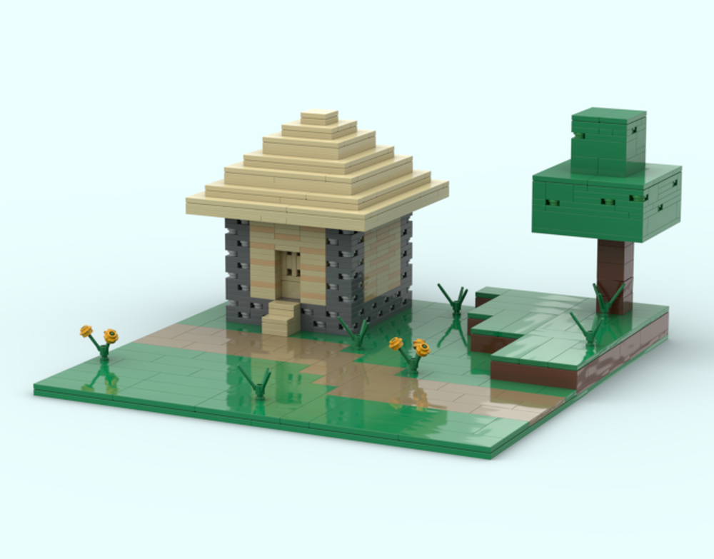LEGO MOC MC Block-Accurate Village by WillJoshJangles | Rebrickable ...