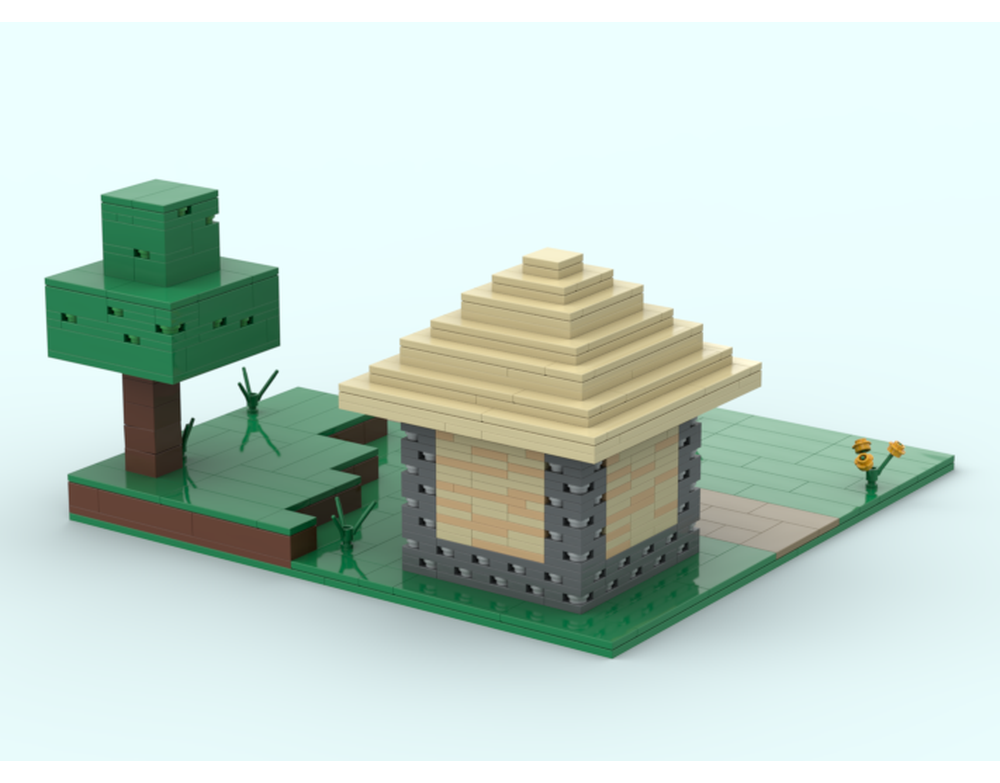 LEGO MOC-217325 MC Block-Accurate Village by WillJoshJangles ...