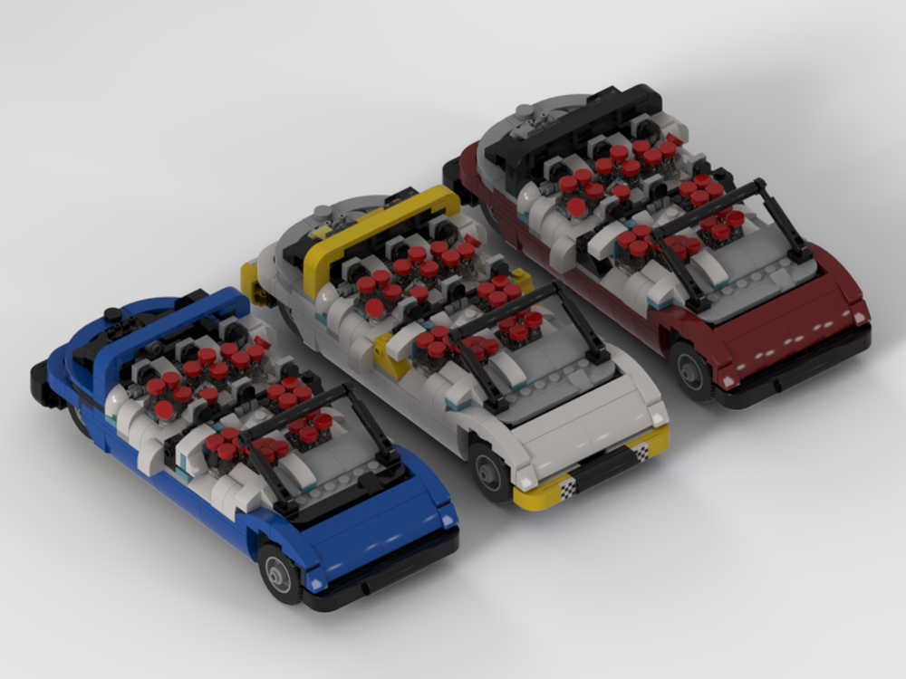 LEGO MOC Cool Wash Test Track Cars by EmpireMade4Dreams | Rebrickable ...