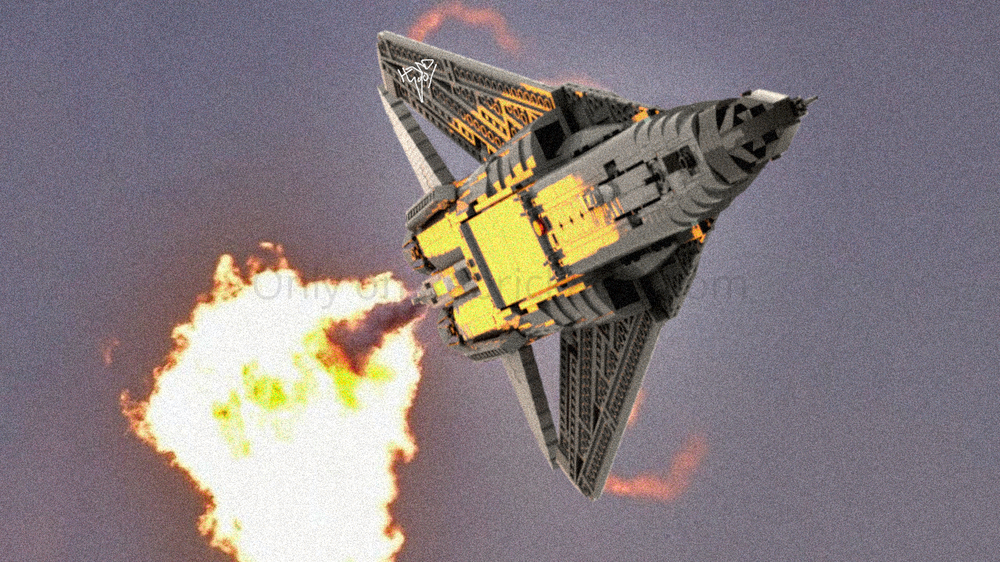 LEGO MOC-217346 1:35 Scale F-111F Aardvark by HandSolo99 | Rebrickable ...