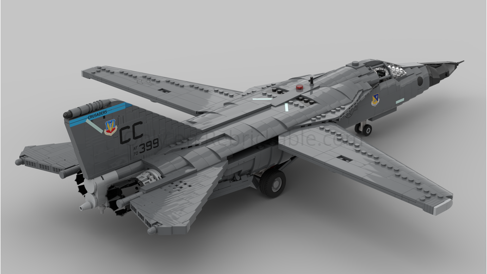 LEGO MOC 1:35 Scale F-111F Aardvark by HandSolo99 | Rebrickable - Build ...