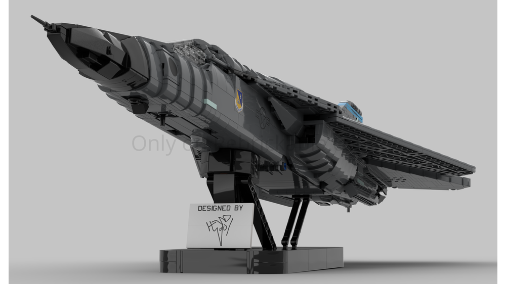 LEGO MOC-217346 1:35 Scale F-111F Aardvark by HandSolo99 | Rebrickable ...