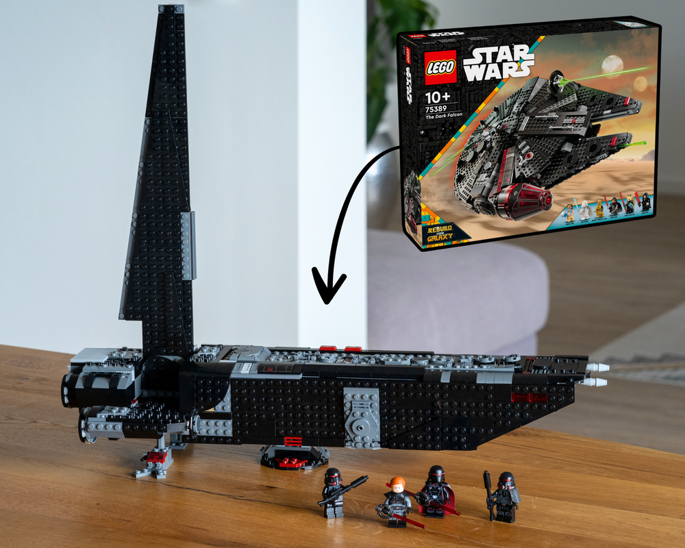 LEGO MOC-217347 Dark Stinger Mantis (75389 Dark Falcon Alternate Model ...