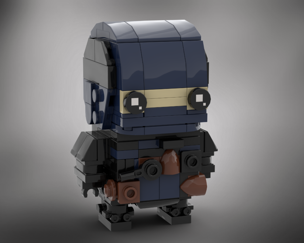 LEGO MOC Bullseye Brickheadz by Ant0noo | Rebrickable - Build with LEGO