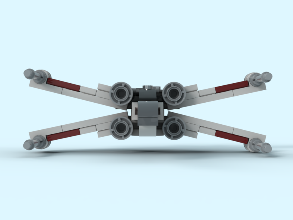 LEGO MOC Midi scale X Wing by abytron | Rebrickable - Build with LEGO
